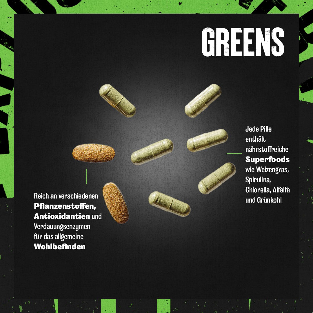 Daily Greens | Superfood Greens Supplement | ANIMAL Pak DE – Animal Pak ...
